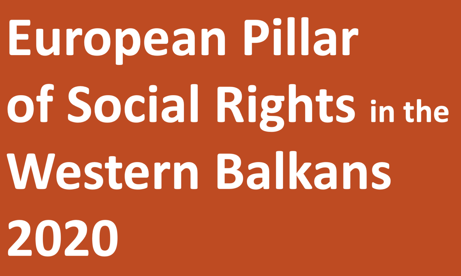 2020 Updated Reviews: on the European Pillar of Social Rights in the ...